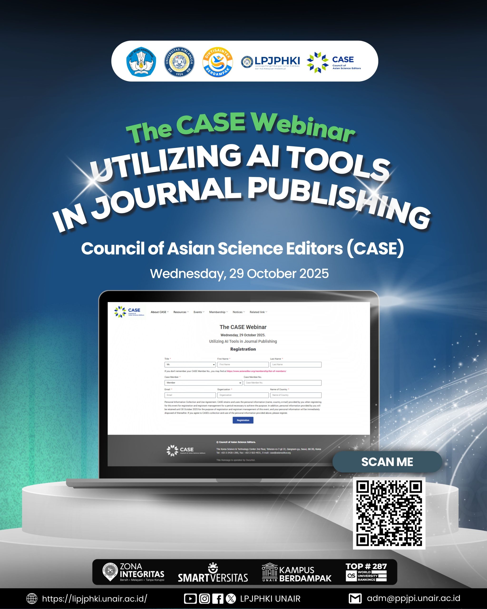 The CASE Webinar 2025 – Lembaga Pengembangan Jurnal, Publikasi, dan Hak ...